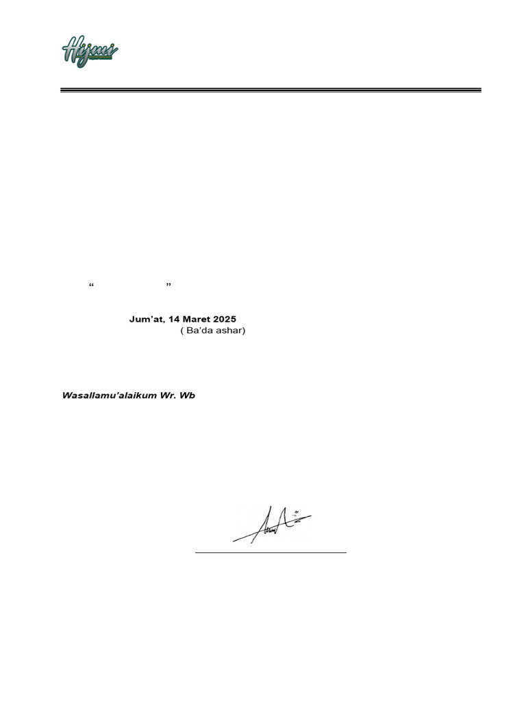 Surat Undangan (1) Tik Talk Vol 2-19 | PDF