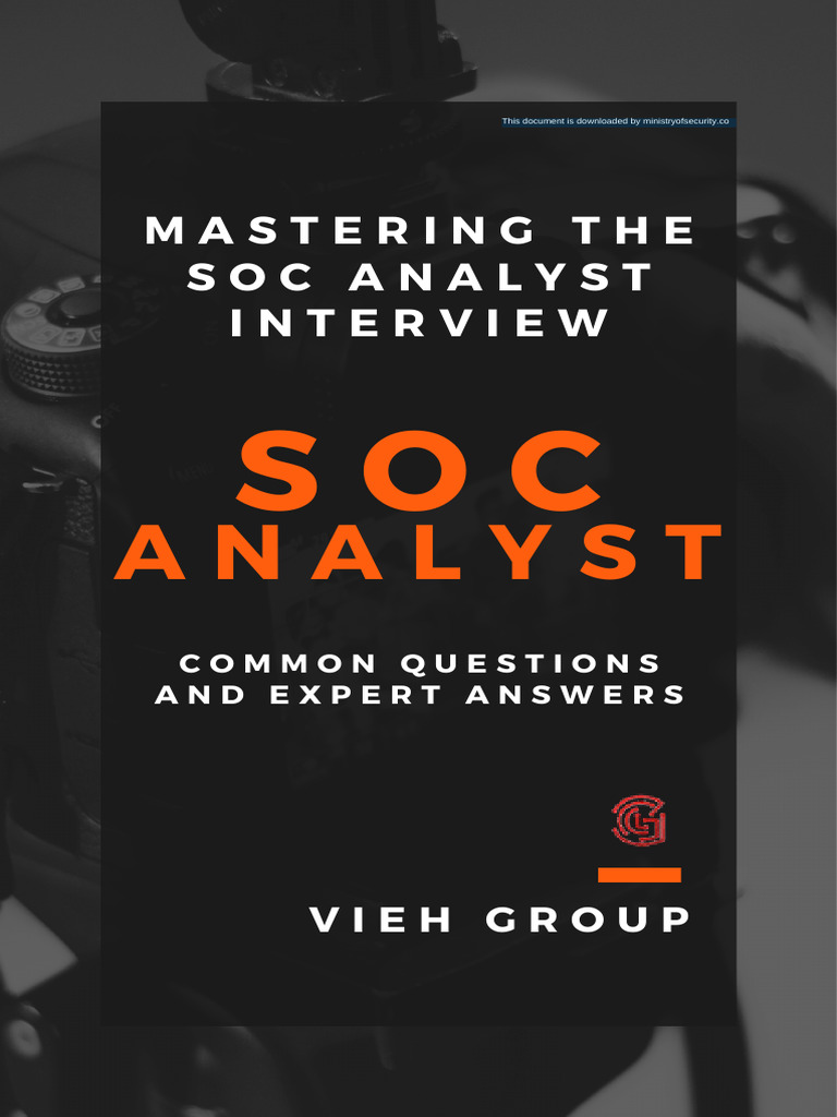 Mastering The Soc Analyst Interview | PDF | Security | Computer Security