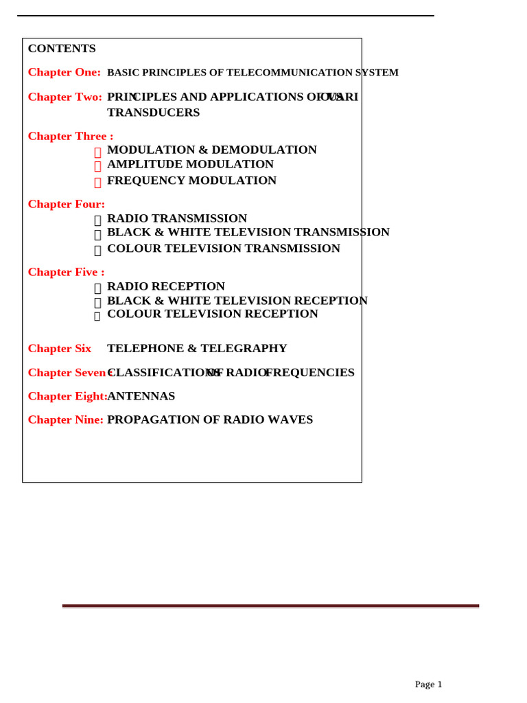 Telecommunication Engineering II - EEC 238 | PDF | Frequency Modulation ...