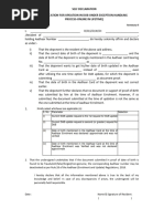 Declaration Form Aadhar Limit Cross | PDF