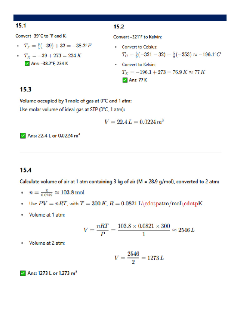 Xii Solved Numericals | PDF