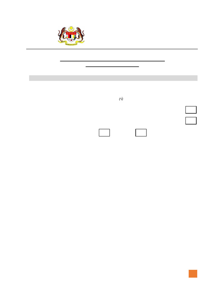 Borang Pengesahan Maklumat Pemohon Program Mybrain 2 | PDF