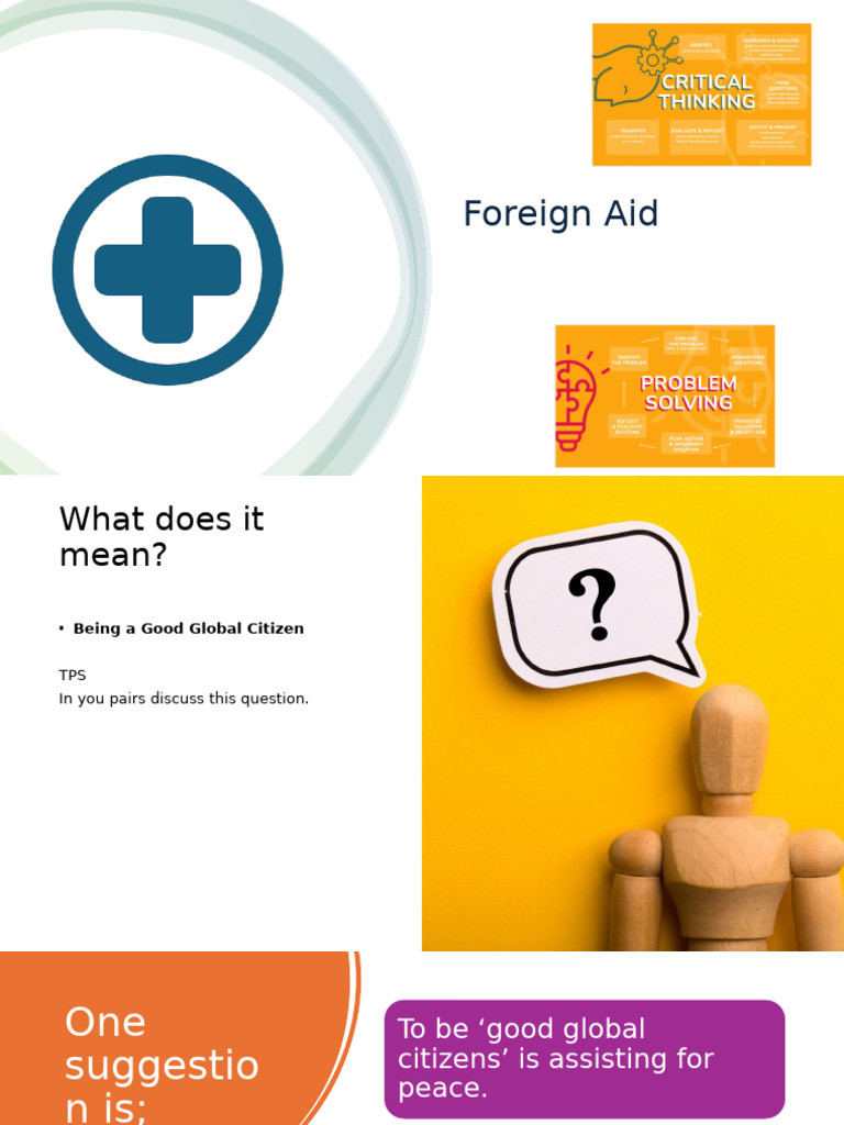 1.1 Intro To Foreign Aid | PDF | Aids | Humanitarian Aid