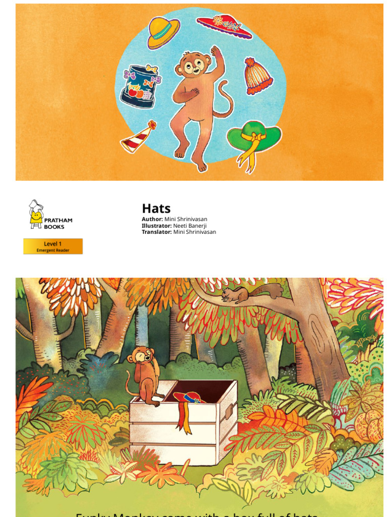 Colorful Hats for Jungle Animals | PDF | Creative Commons License