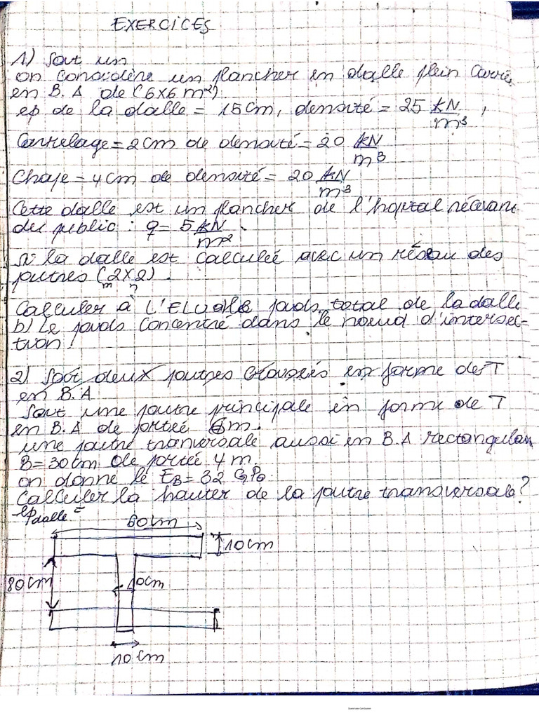 Calcul de Structure. | PDF