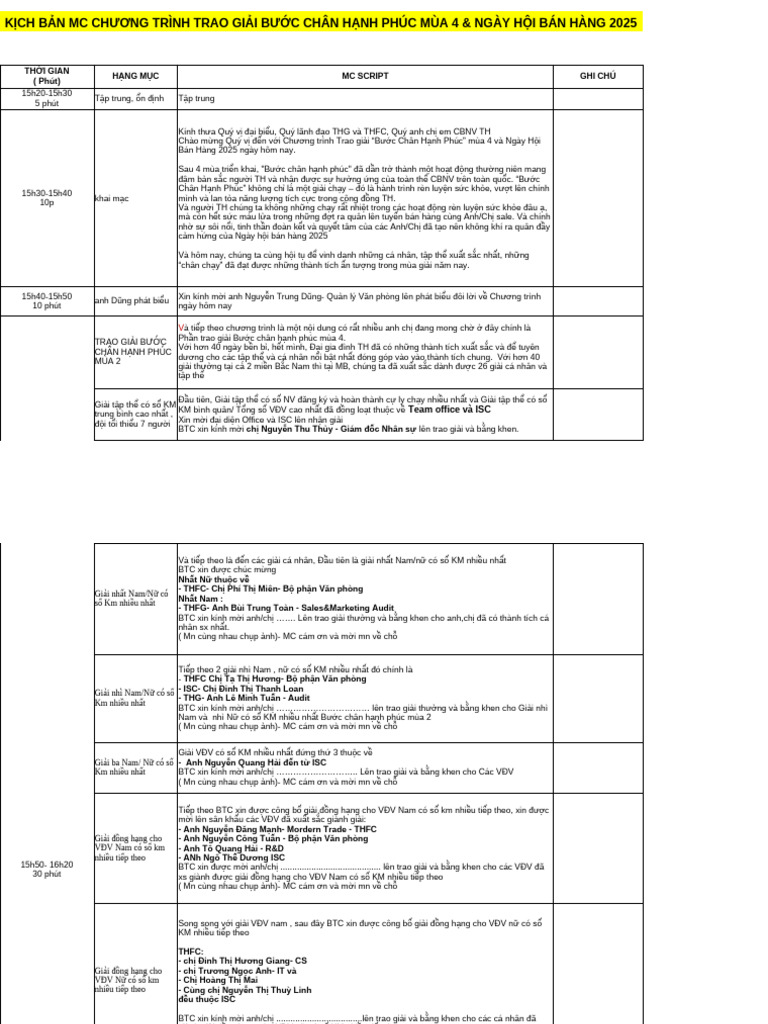 MC Script | PDF