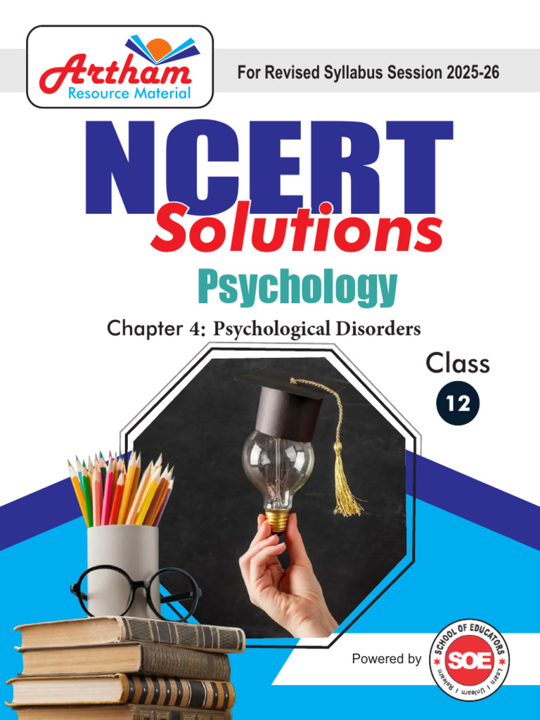 Class 12 Psychology: Chapter 4 Insights | PDF | Mental Disorder ...