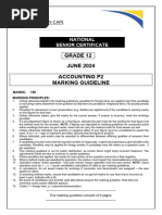 NW Accounting Grade 12 September 2024 P2 Only | PDF