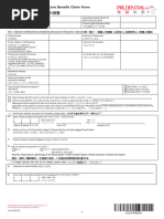 GPHSCF01.0609 IP Claim Form | PDF | Medical Prescription | Surgery