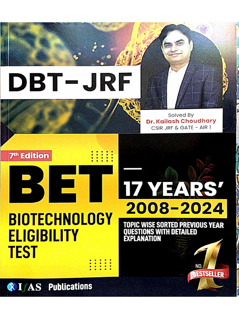 DBT-BET PYQ With Explanation - IFAS | PDF