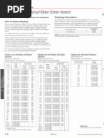 GE Motor Starter Heater Selection Guide | PDF | Relay | Electrical ...