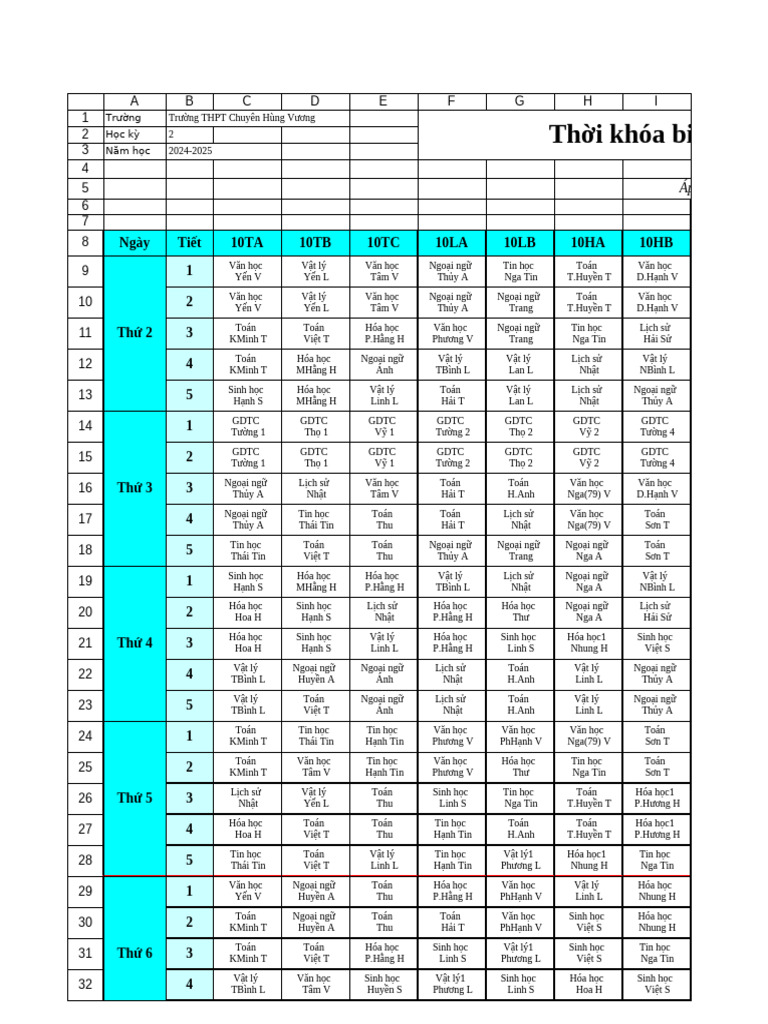 TKB TCBD TN Thpt. (Ad - 12.5.2025) | PDF