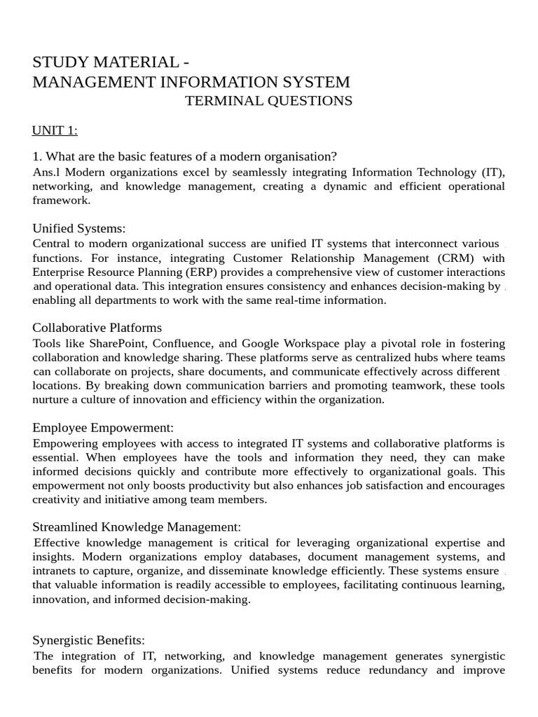 SM For Mis | PDF | World Wide Web | Internet & Web