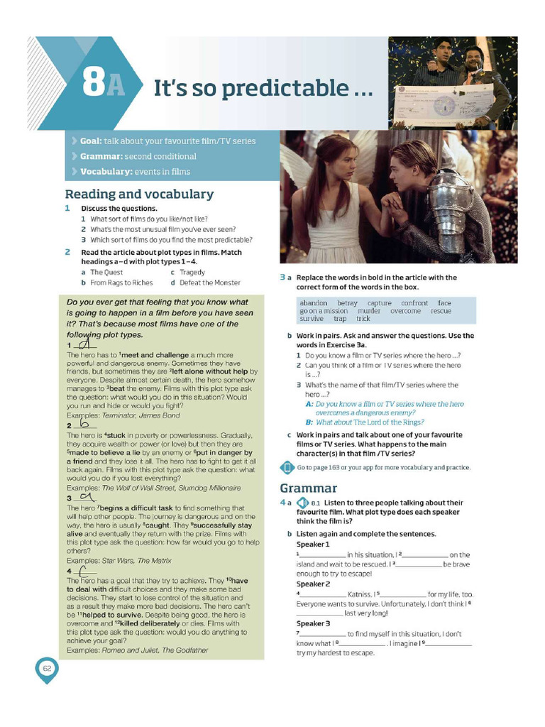 UNIT 8 - Roadmaps B2+ | PDF