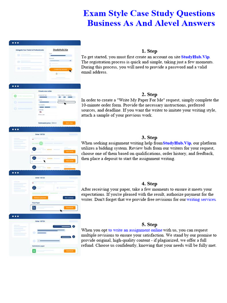 Exam Style Case Study Questions Business As and Alevel Answers | PDF ...