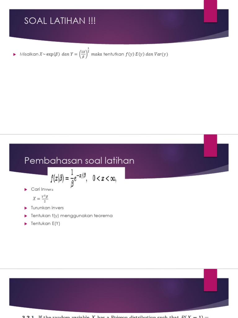 Responsi Teori Peluang | PDF