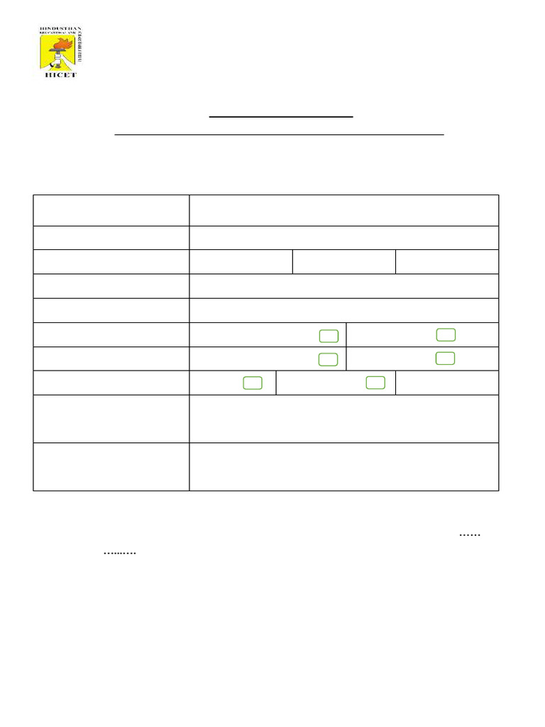 Credit Transfer Request Form | PDF