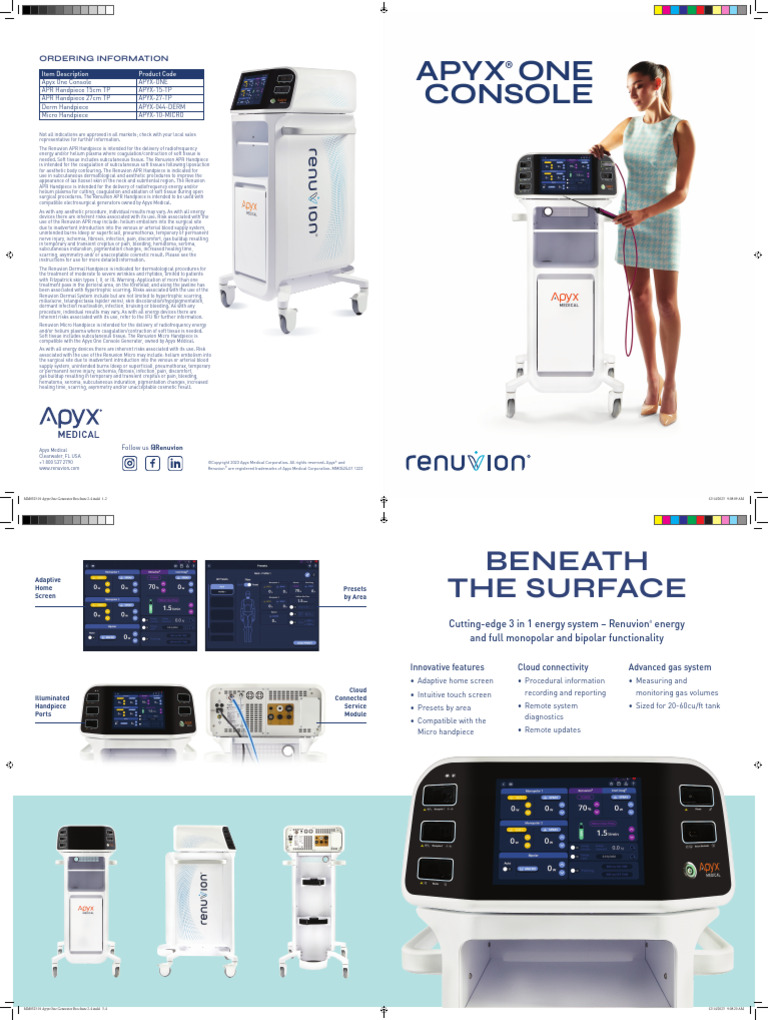 MM0525.01 Apyx One Generator Brochure 2-4 PRINT SPREADS | PDF | Scar | Vein