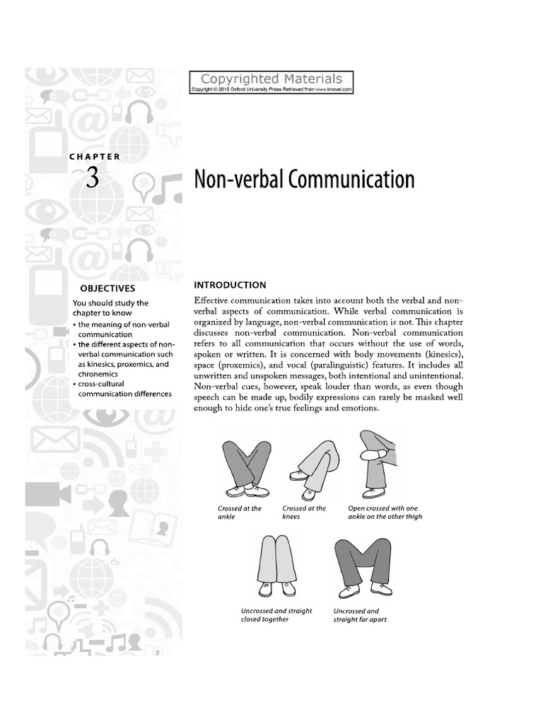 Non Verbal Communication | PDF