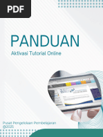 Tutorial Aktivasi Akun Elearning Universitas Terbuka | PDF