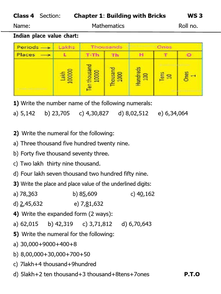 Understanding Indian Number System | PDF