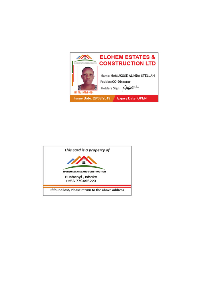 Id Card | PDF