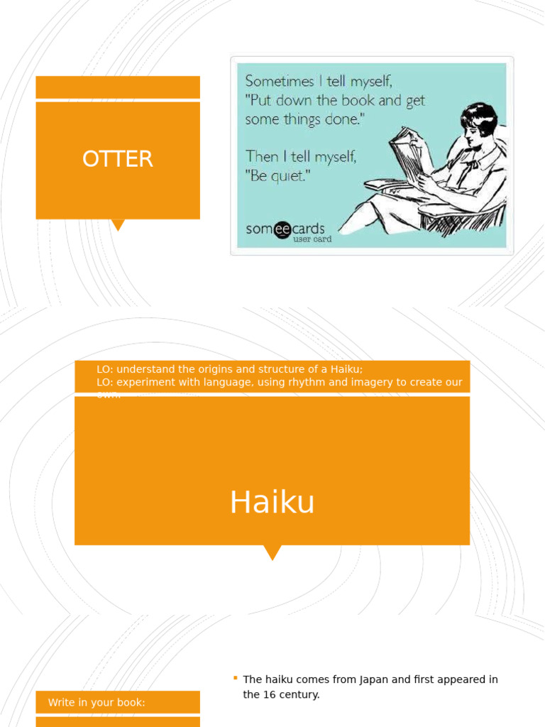Exploring Haiku: Origins and Structure | PDF