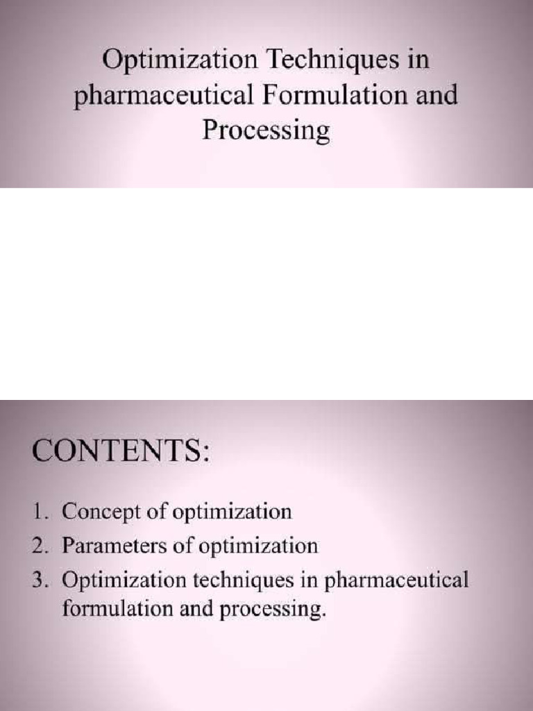 Op Tim Ization | PDF