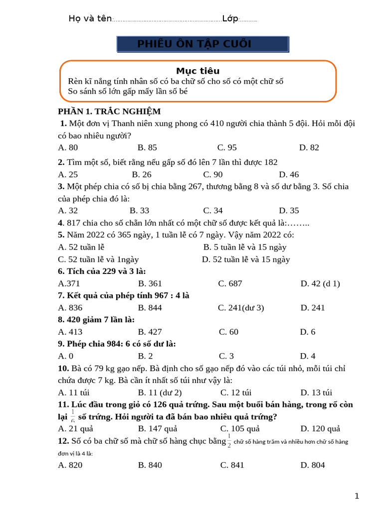 TUẦN 14 - TOÁN CTST | PDF