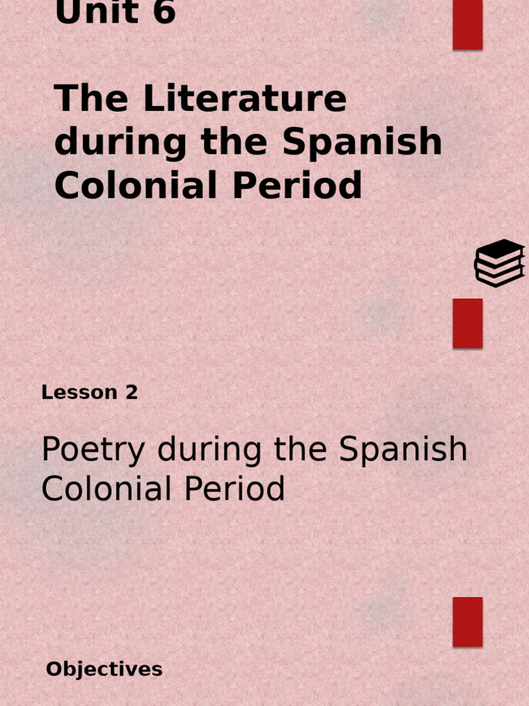Poetry in the Spanish Colonial Era | PDF | Poetry | Spanish Language