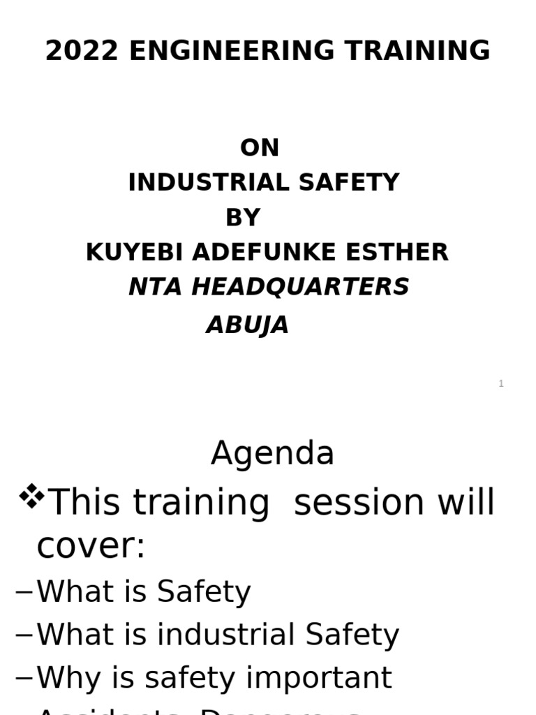 Industrial Safety 2022 | PDF | Risk | Occupational Safety And Health