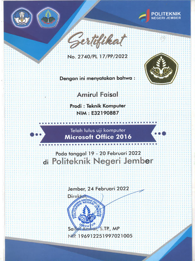 Sertifikat Ujikom Microsoft | PDF