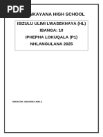Isibonelo Sokubhala I-imeyili Yesimemo | PDF
