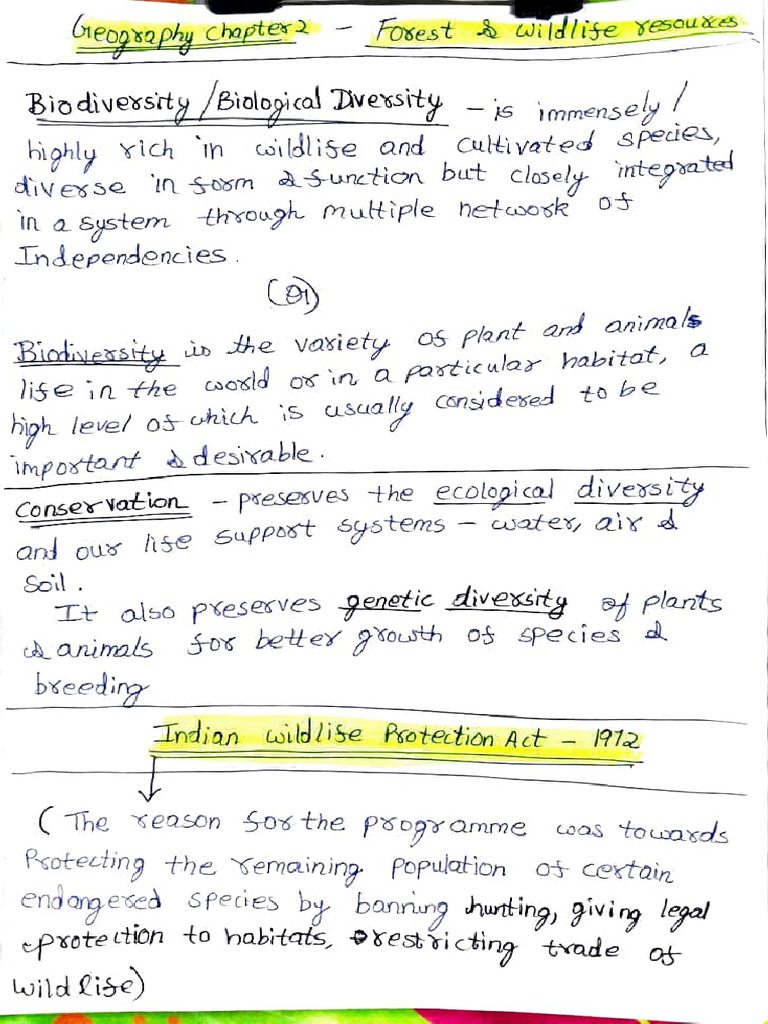 Geography Chapter 2 - Water Resources | PDF | Biogeography | Biology
