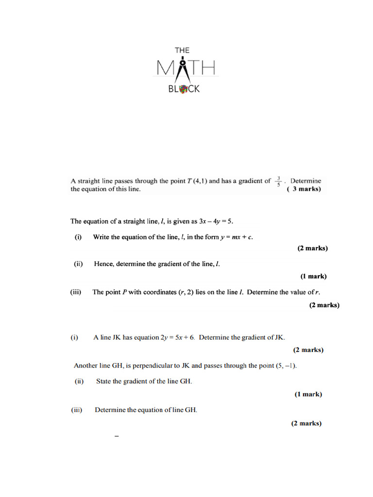 Coordinate Geometry Assignment | PDF