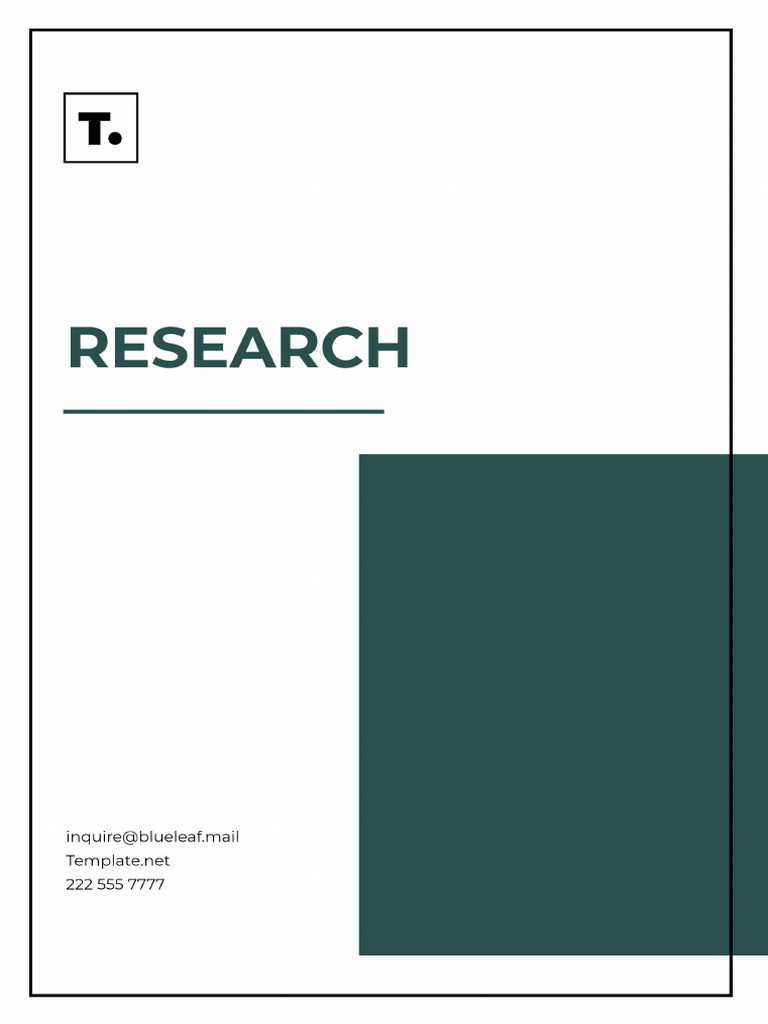 Free Research Template | PDF