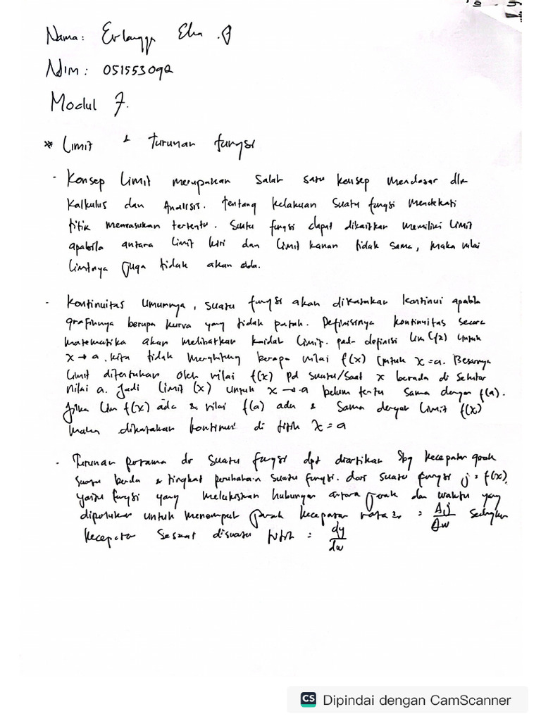 Rangkuman Modul 7 Erlangga EP | PDF