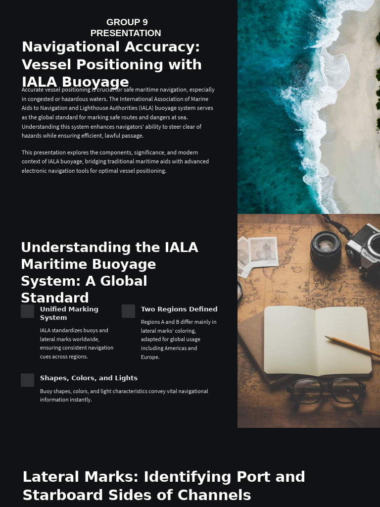 Navigational Accuracy Vessel Positioning With IALA Buoyage | PDF | Navigation