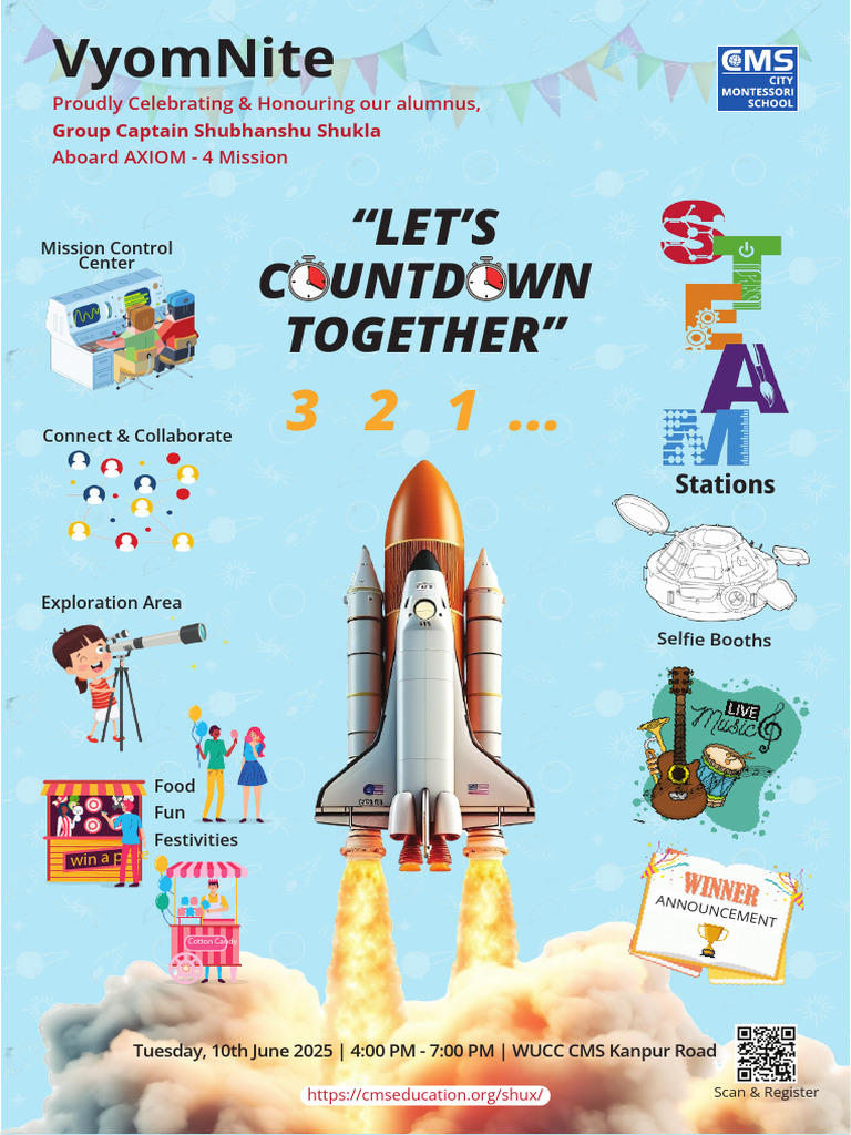 VyomNite Invite Flyer | PDF