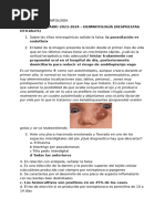 Banco de Preguntas 1 PDF | PDF | Psoriasis | Inmunología