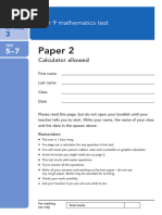 2024 Key Stage 2 Maths Test Paper | PDF | Copyright | License