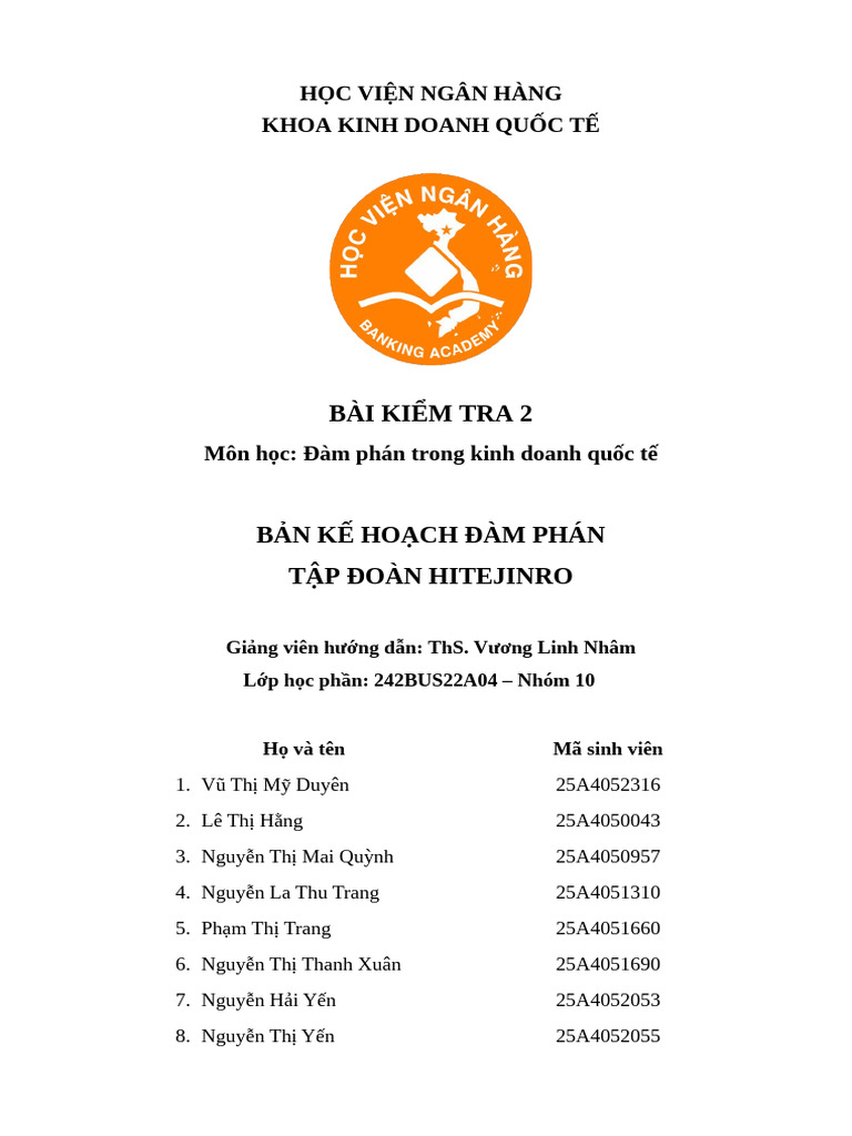 ĐP KT2 Sắp Final | PDF