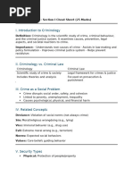 CSS 2026 Criminology Syllabus | PDF