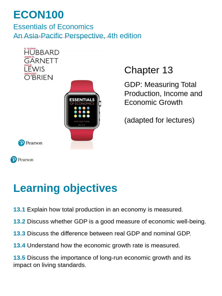 Chapter 13 - Gross Domestic Product (GDP) | PDF | Gross Domestic ...