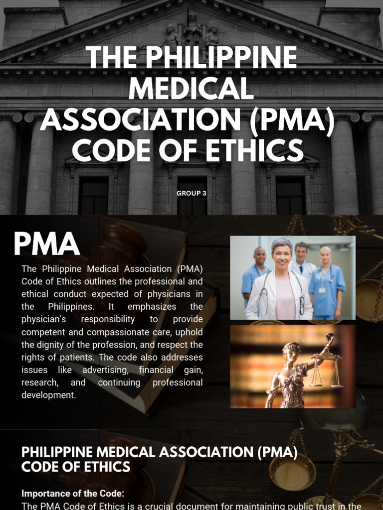 Pma Code of Ethics | PDF