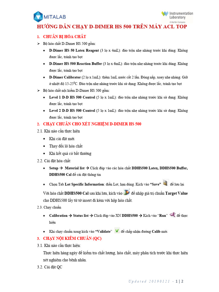 HD Chay Ddhs500 - May Acl Top 20190121 | PDF