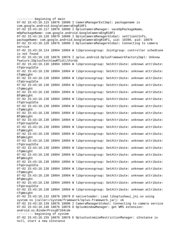Log Cat 1751451190029 | PDF | Computing | Computer Programming