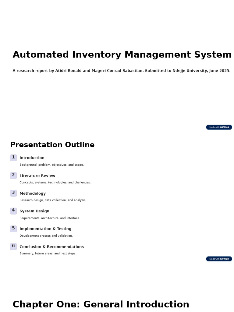 Automated Inventory Management System | PDF | Software Testing | Php