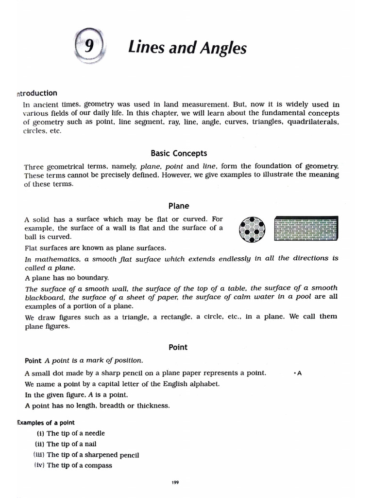Lines & Angles RSA | PDF
