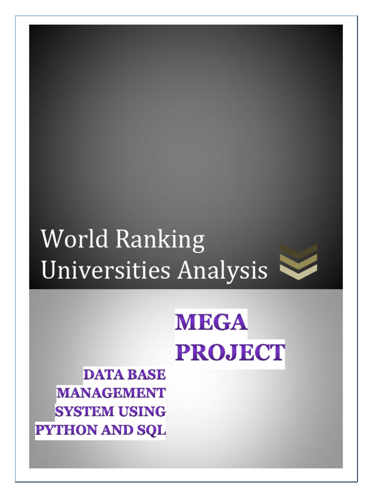 Python SQL Database Management Project | PDF | Databases | Microsoft ...